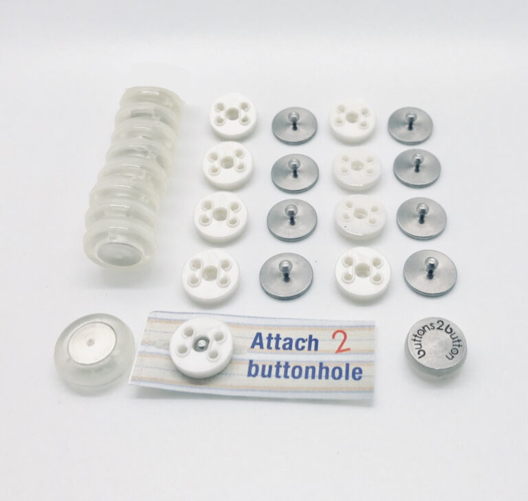 Buttons 2 Button | Adaptive No-sew Magnetic Buttons