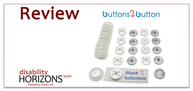 Buttons 2 Button adaptive no-sew magnetic buttons review - Disability ...