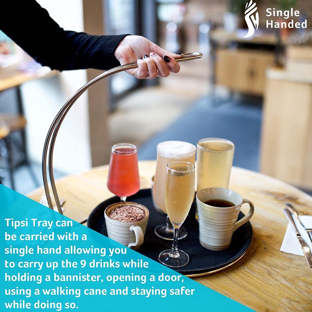 Tipsi Tray One-Handed No Spill Tray | Disability Horizons Shop