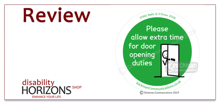 Review Of Stickman Communications Stickers - Disability Horizons Shop ...