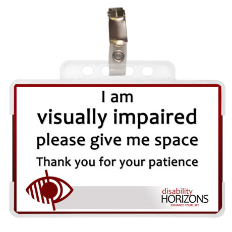 Visually Impaired Awareness Card | Disability Horizons Shop