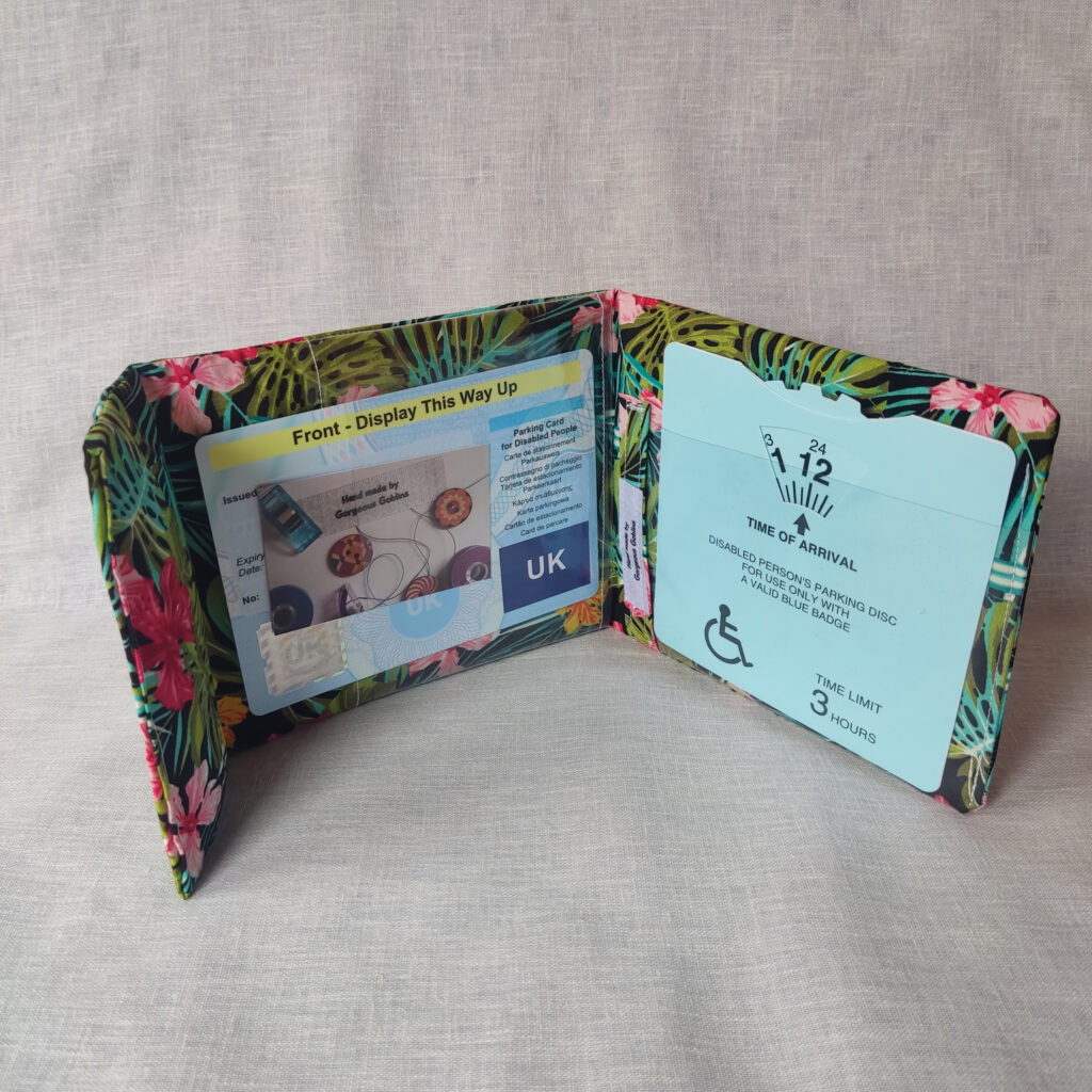 Handmade Fabric Blue Badge Holders | Disability Horizons Shop