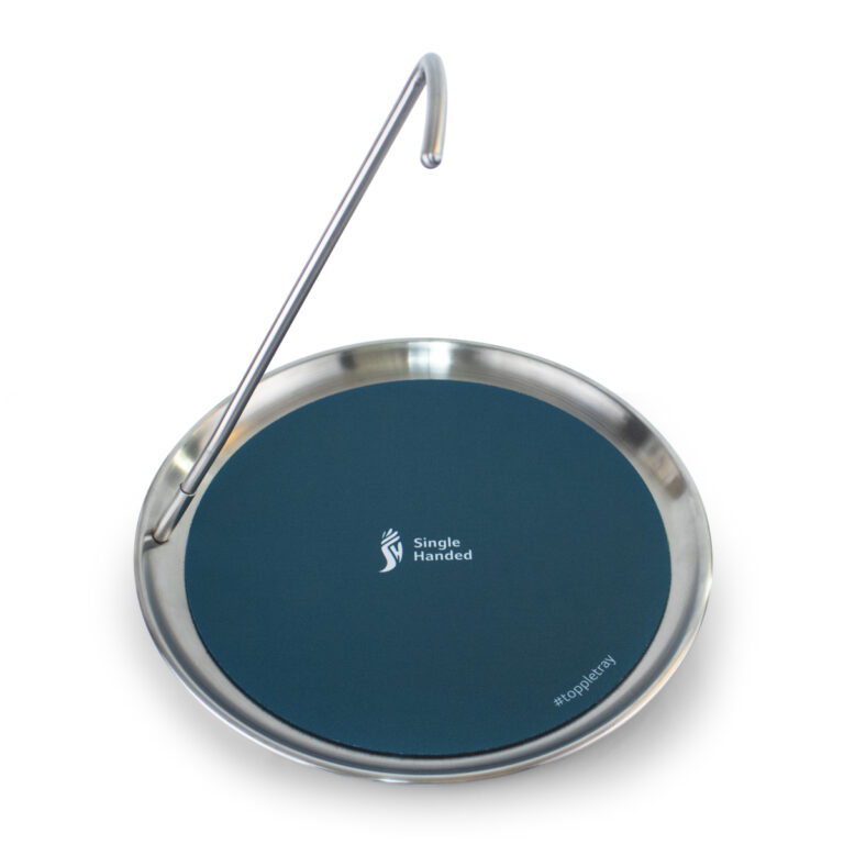 Topple Tray Single-Handed Serving Tray | Disability Horizons Shop