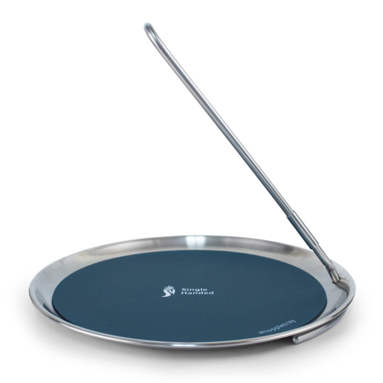 Topple Tray Single-Handed Serving Tray | Disability Horizons Shop