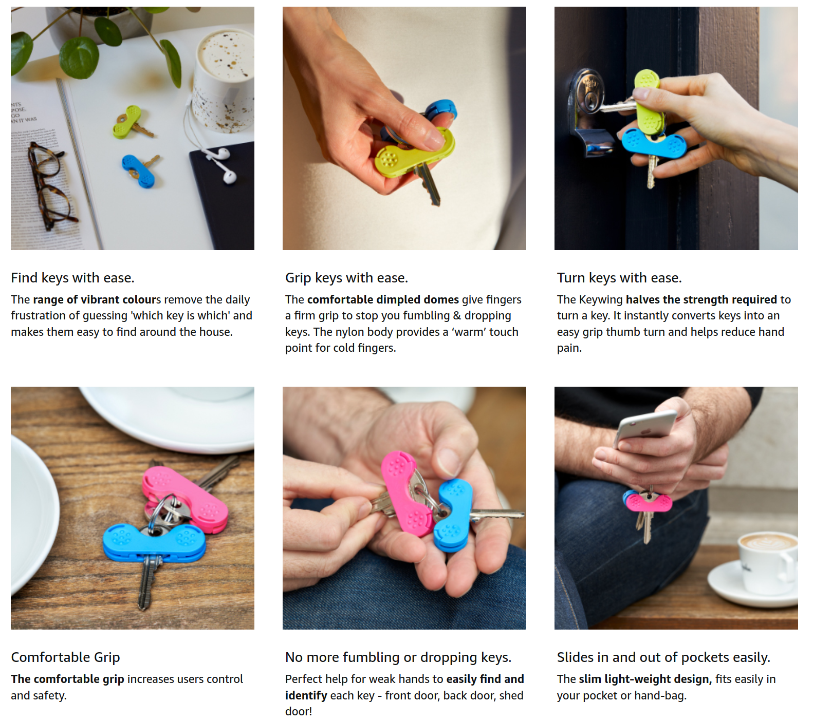 Keywing Key Turner Aid - 3 Pack - Disability Horizons Shop Disability ...