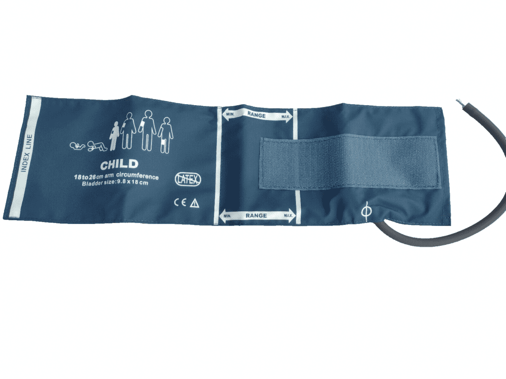 Reusable Non-invasive BP Cuff - Compatible GE Paediatric NIBP Cuff 18 ...