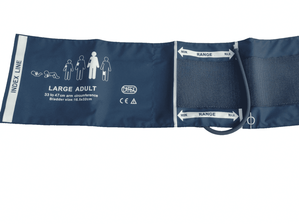 Reusable Non-invasive BP Cuff - Compatible HP Large Adult NIBP Cuff 33 ...