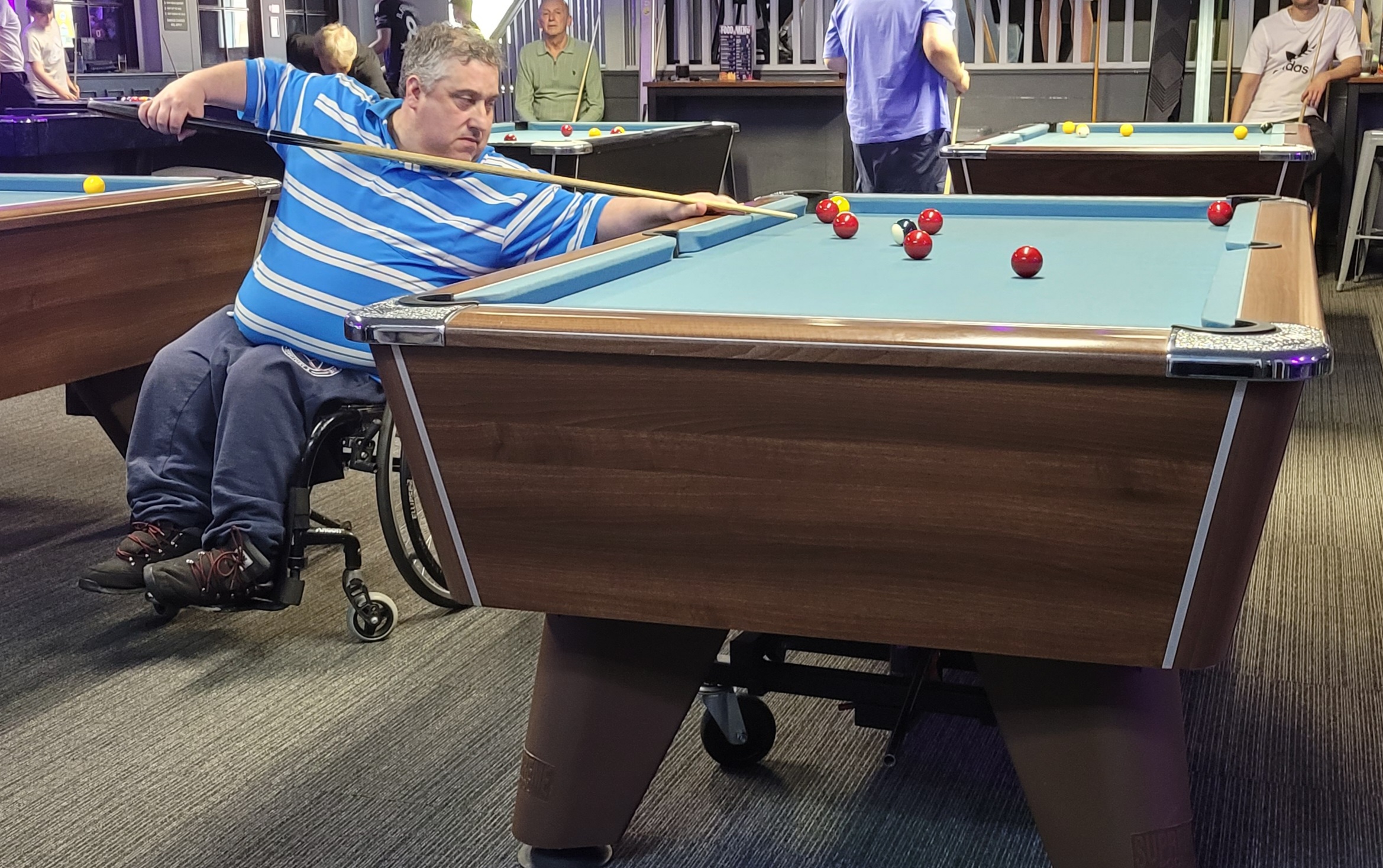 Cueing up for Change - Life on Wheels at the Pool Table. - Disability ...